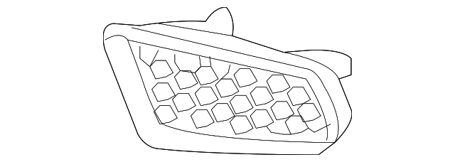 71108-SHJ-A00 - Lid L Front Bumper - 2008-2010 Honda Odyssey | Genuine ...