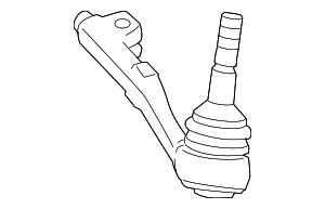 32106767782 - 2006-2016 BMW Outer Tie Rod (32-10-6-767-782) | BMW of ...