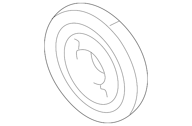 1999-2009 Hyundai Engine Crankshaft Pulley 23124-37520 | OEM Parts Online