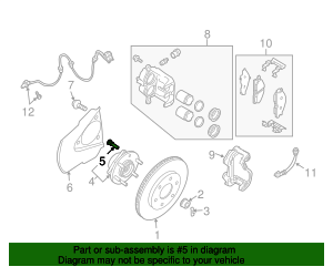 1993-2024 Nissan Wheel Stud 40222-0B005 | OEM Parts Online