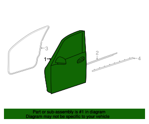 253-720-84-00 - Door 2017-2022 Mercedes-Benz | Mercedes-Benz USA Parts