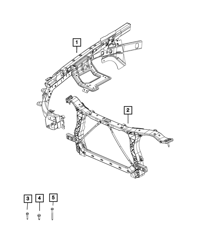 2018-2021 Mopar Hex Head Screw And Washer 6512326AA | My Mopar Parts