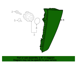 Toyota OEM Tail Lamp Part# 81591-47021 | OEM Vehicle Parts