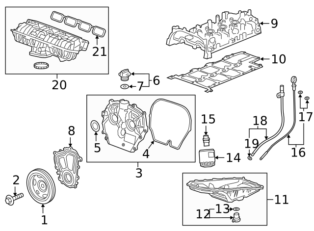 55514604 - Camshaft Housing 2019-2024 GM | AutoNation Parts