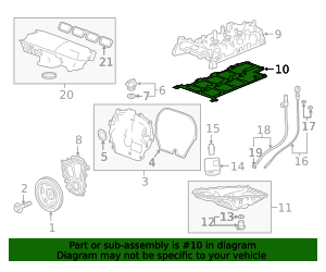 Gasket 12732947 GM | GMPartsDirect.com