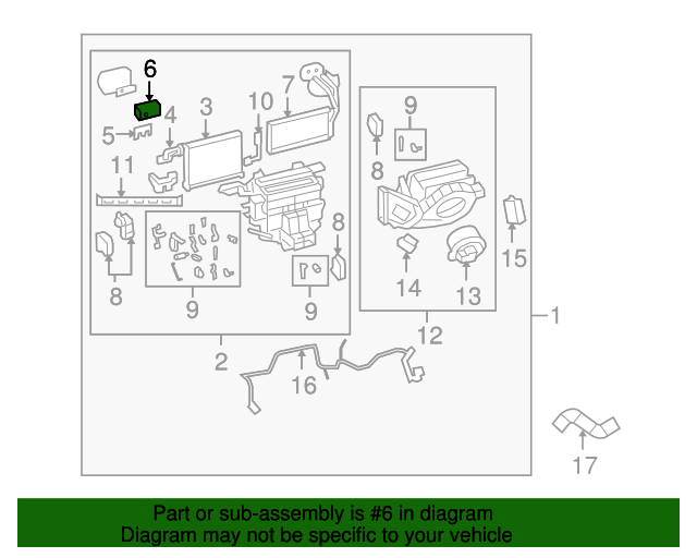 92269228 - OEM GM Expansion Valve | GMPartsCenter.net | GM Parts Center