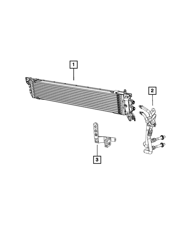 2015-2021 Mopar Transmission Oil Cooler 68247209AA | Mopar eStore