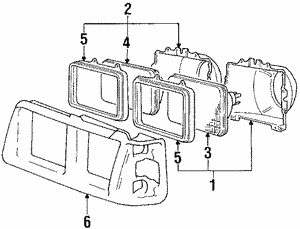 Shop Mitsubishi Headlights For All Models | Mitsubishi Direct Parts