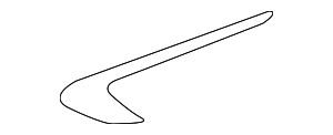 2019-2021 Mercedes-Benz Fender Molding 213-880-29-06 | MB OEM Parts