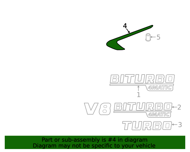 2019-2021 Mercedes-Benz Fender Molding 213-880-29-06 | MB OEM Parts