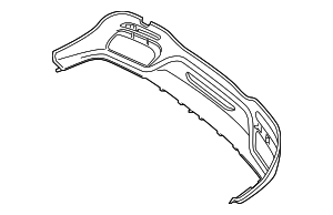 222-885-94-01-9197 - Trim, Bumper Mercedes-Benz USA Parts