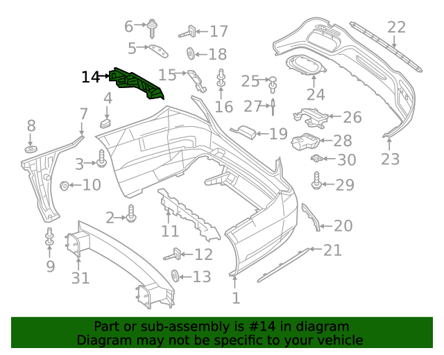 222-880-07-12 - Side Mount Bracket 2014-2020 Mercedes-Benz | Mercedes ...