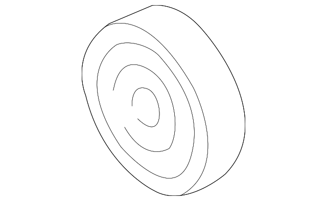 25286-37100 - Serpentine Idler Pulley 2001-2010 Kia | Kia.Parts Store