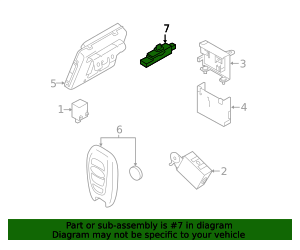 2019-2024 Subaru | Keyless Entry Antenna | 88851SJ022 | World OEM Parts ...