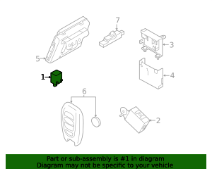 2015-2024 Subaru Warning Buzzer 88021AL000 | Subaru Parts Store