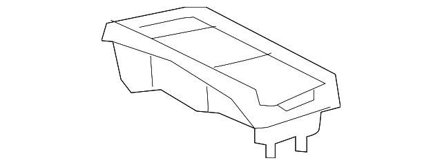 58912-0E060-E0 - Rear Compartment 2008-2013 Toyota Highlander | Longo ...