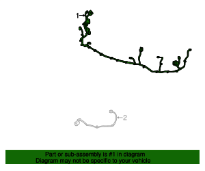 84347806 - Front Fog Lamp and Object Sensor Wiring Harness 2019-2021 ...