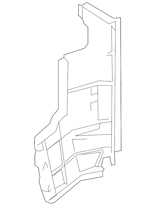 2018-2019 Toyota C-HR Air Guide 16595-37190 | OEM Parts Online