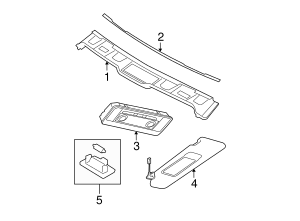 51717119069 - 2007-2013 BMW Strip (51-71-7-119-069) | BMW of South ...