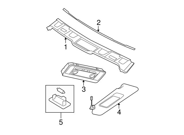 2007-2013 BMW Lamp Assembly 63-31-6-966-491 | BMWPartsDirect.com