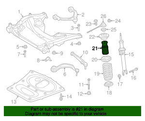 2012-2019 BMW Additional shock absorber, front 31-33-7-847-472 ...
