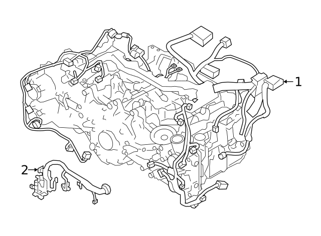 24020AG74A - Engine Harness - 2020 Subaru | World OEM Parts Subaru
