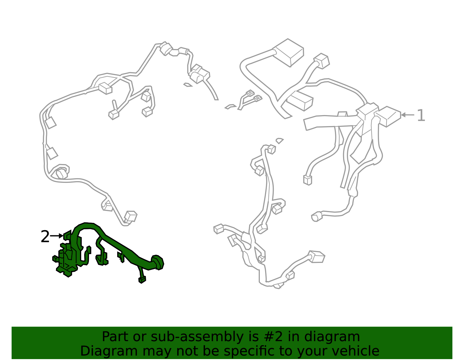 2021-2022 Subaru Legacy | 2021-2022 Subaru Legacy - Wire Harness ...