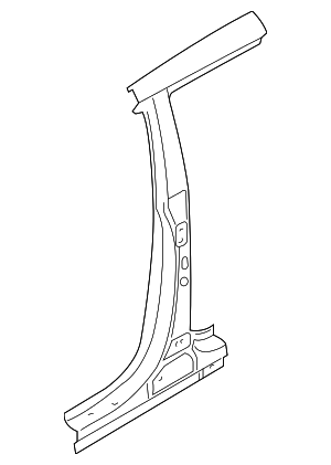 2013-2016 Hyundai Santa Fe Center Pillar 71402-B8B01 | OEM Parts Online