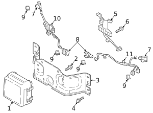 2019-2023 Mazda CX-5 Park Sensor KD47-67-UC1-2P | GetOEMParts.com