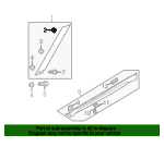 86179-2V010 - Pillar Molding Clip - 2012-2021 Hyundai | World OEM Parts ...