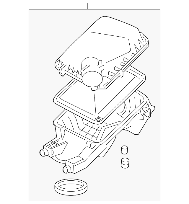 2007-2012 GM Air Cleaner 25842735 GM | GMPartsDirect.com