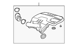 2008-2012 GM Air Cleaner Outlet Duct 19419245 | QuirkParts