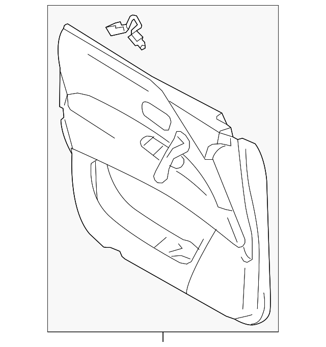 2021 Nissan Armada Door Trim Panel 80900-6JL0B | OEM Parts Online