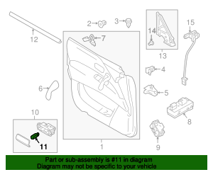 1986-2023 Nissan Bulb 26261-89907 | My Nissan Part