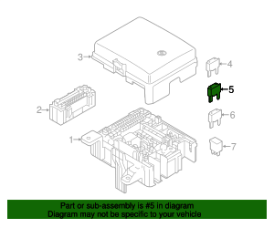 2015-2022 Hyundai Maxi Fuse 18790-04945 | OEM Parts Online