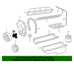 2001-2007 GM Engine Crankshaft Position Sensor 12575172 GM ...