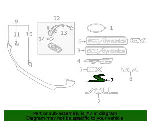 86315-K0100 - Nameplate 2020-2022 Kia Soul | Kia.Parts Store