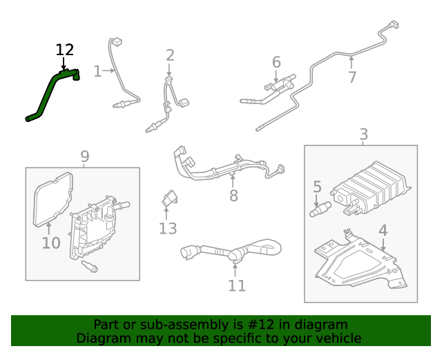 2021-2023 Ford Bronco Vent Tube MB3Z-6758-D | Blue Springs Ford Parts