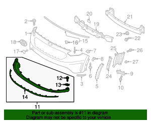 2017-2019 Kia Niro Lower Cover 86512-G5000 | Kia Cheap Parts