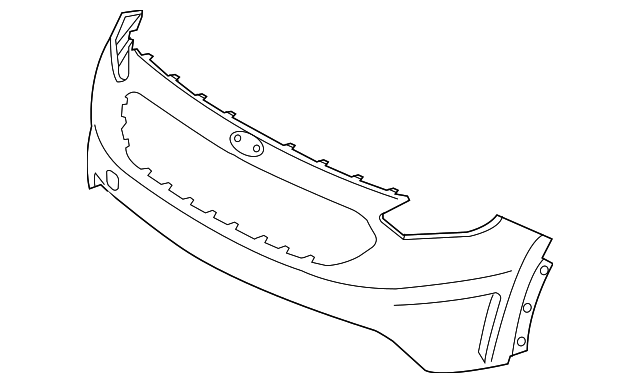 86511-G5000 - Bumper Cover 2017-2019 Kia Niro | Kia Cheap Parts