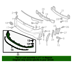 86512-G5000 - Lower Cover 2017-2019 Kia Niro | Kia.Parts Store