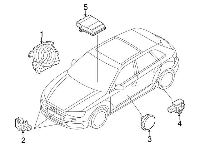 2015-2020 Audi Diagnostic Module 5Q0-959-655-J-Z00 | OEM Parts Online