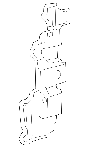 53294-33110 - Side Shield - 2013-2015 Lexus ES350 | MyLexusParts