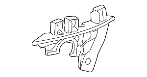 51117165180 - 2003-2008 BMW Z4 Side Support (51-11-7-165-180) | BMW of ...