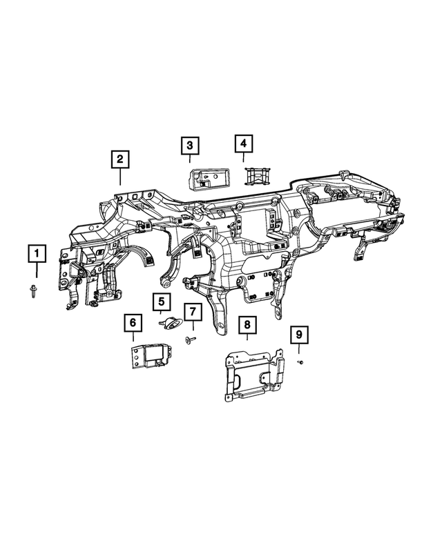 2011-2022 Mopar Hex Flange Head Screw 6509534AA | Mopar eStore