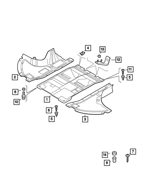 Under Body Protection for 2019 Ram ProMaster 1500 | Wholesale MOPAR