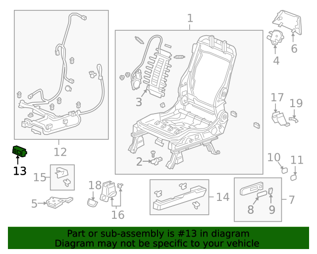 81289-TG7-A02 - Hcs Unit - 2019-2021 Honda | Honda Factory Parts