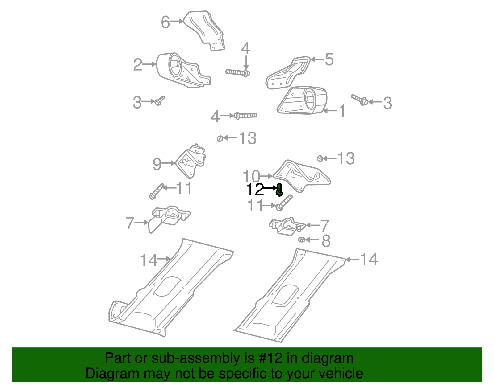 1997-2007 Mopar Bolt 06033358 | Mopar Parts Canada