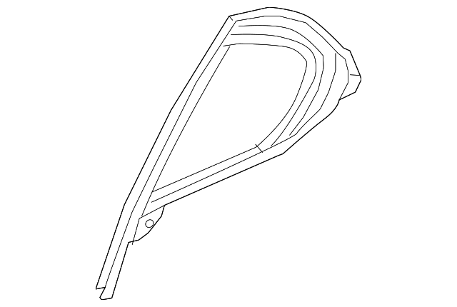 2015-2020 Mercedes-Benz Fixed Glass 156-730-04-18-64 | MB OEM Parts