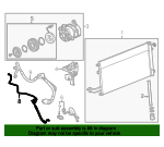2015-2020 GM Air Conditioning Refrigerant Liquid Hose 84148301 | GM ...